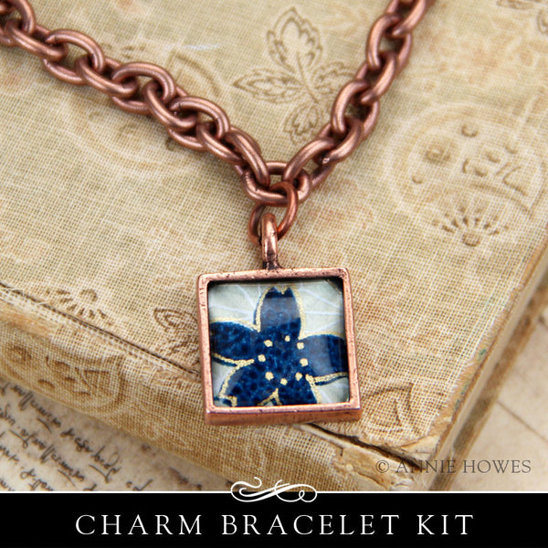 Photo Frame Charm Bracelet Circle or Square Kit – Annie Howes