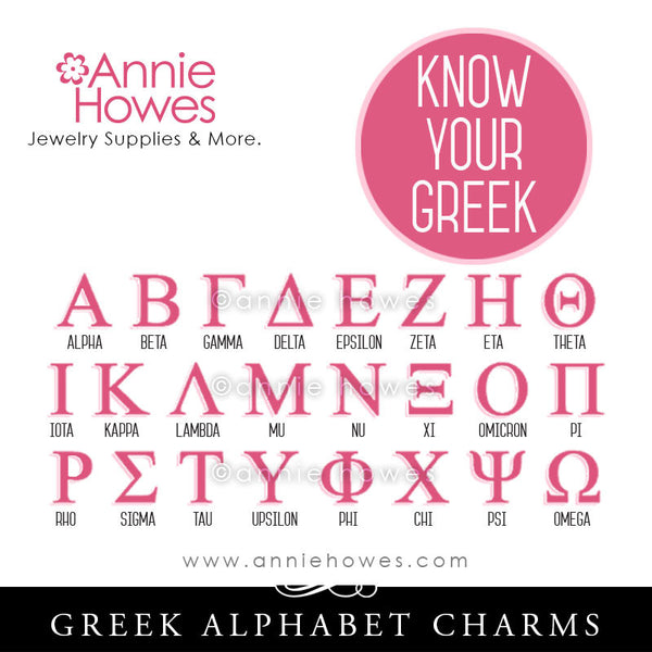 Greek Life Charms. Choose your color Silver or Gold. Sold as single ...